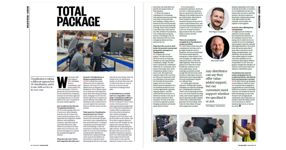 Visualization | Inavate Magazine & Visualization Visualization | Inavate Magazine & Visualization